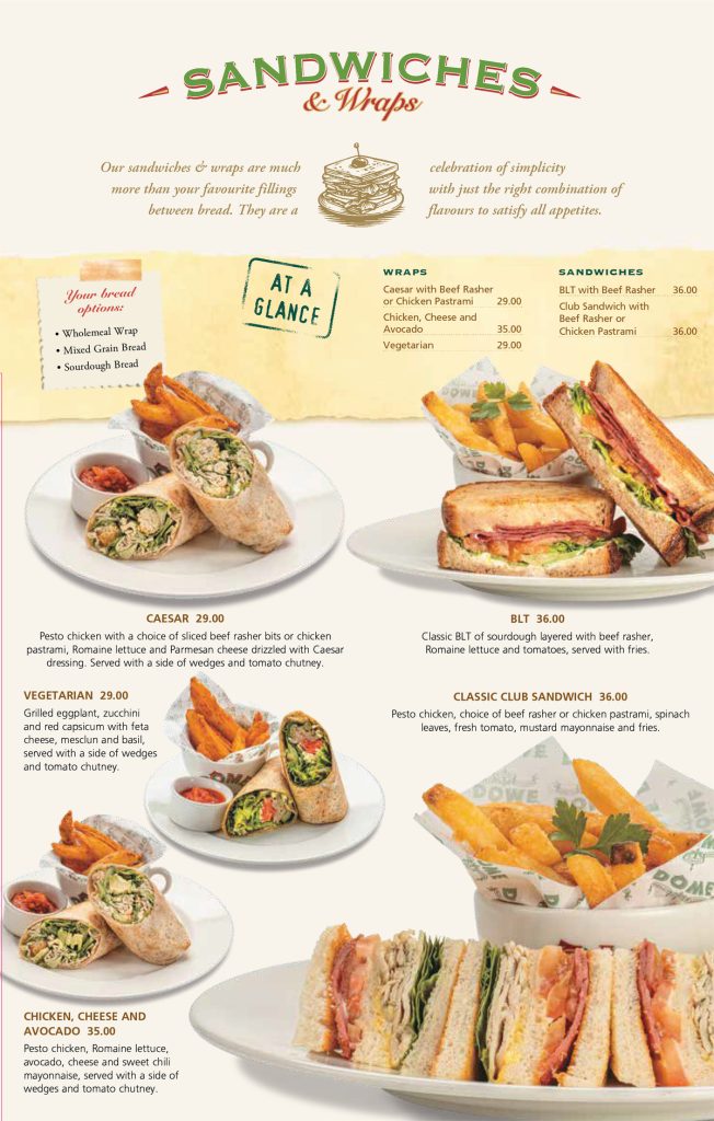 Menu – DÔME Cafe Malaysia