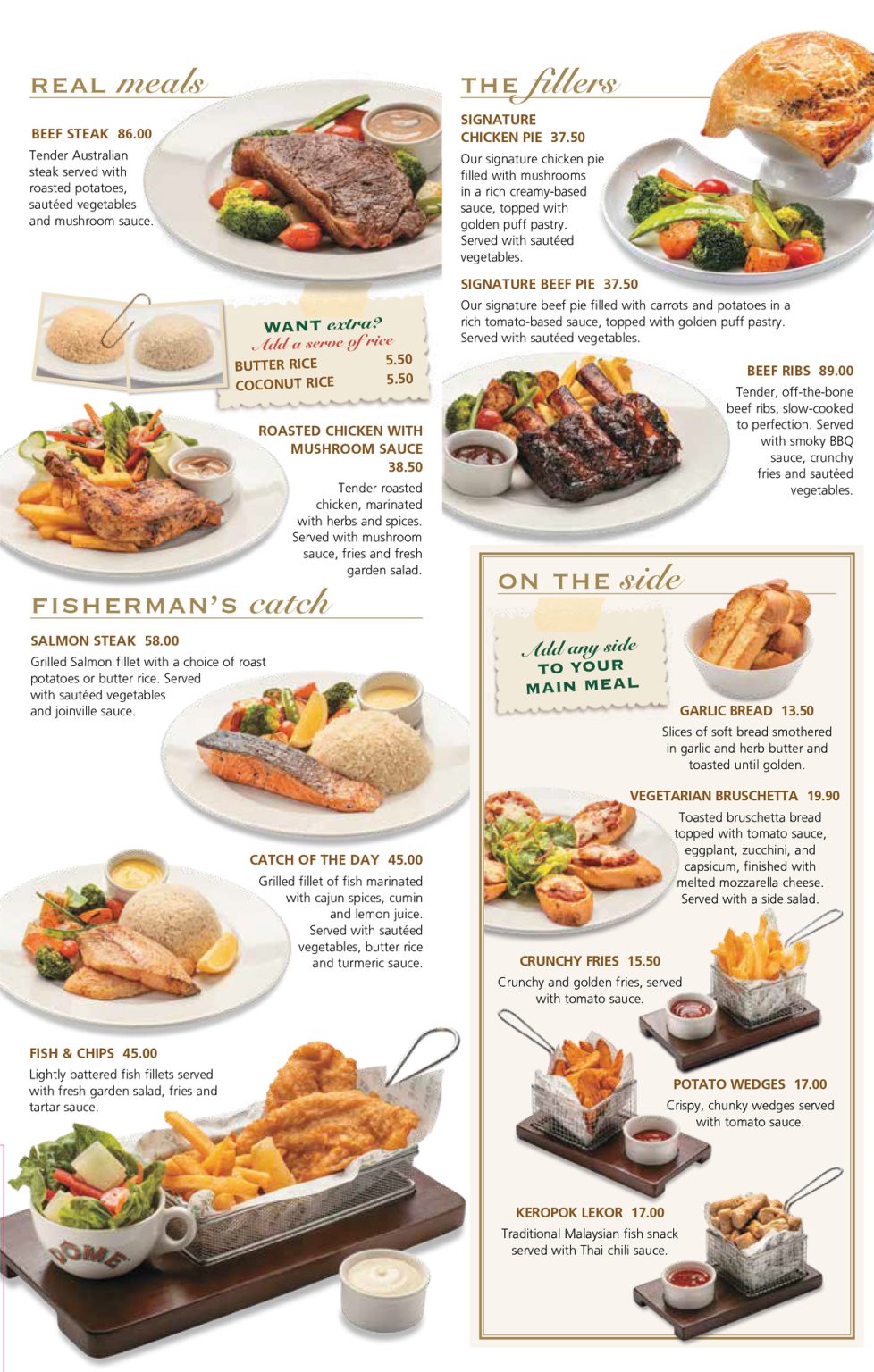 Menu – DÔME Cafe Malaysia