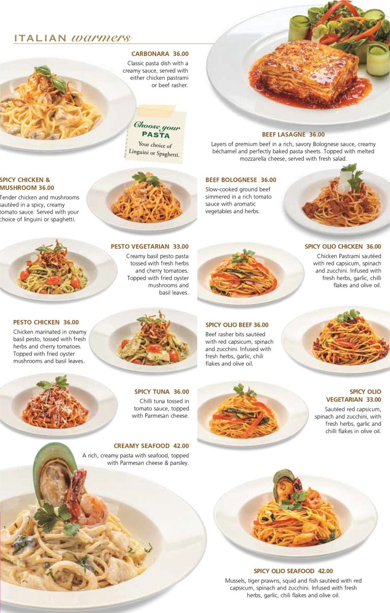 Menu – DÔME Cafe Malaysia