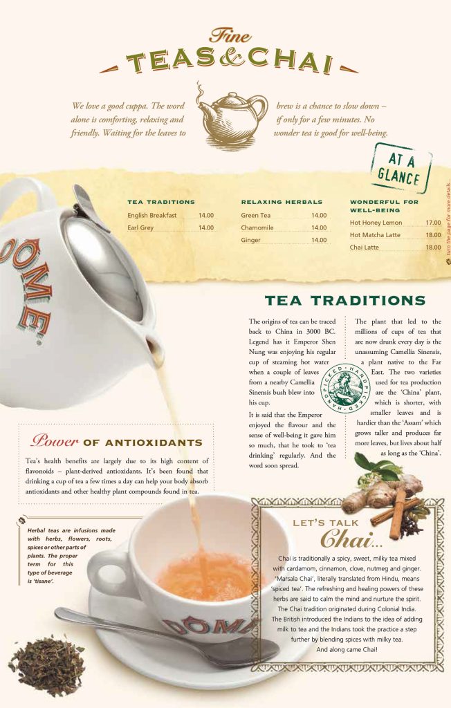 Menu – DÔME Cafe Malaysia